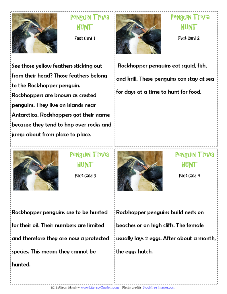 Trivia Hunts for Active Learning - The Literacy Garden