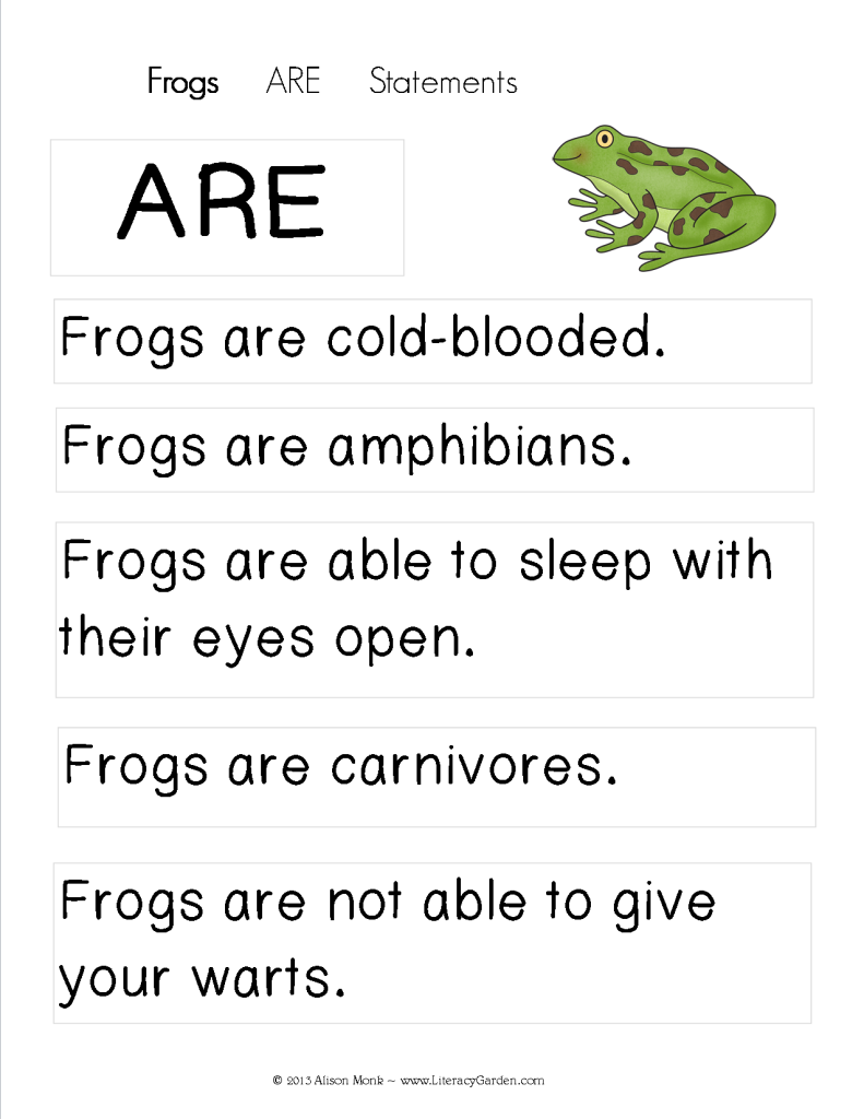 Frog and Toad: Facts and Fiction - The Literacy Garden