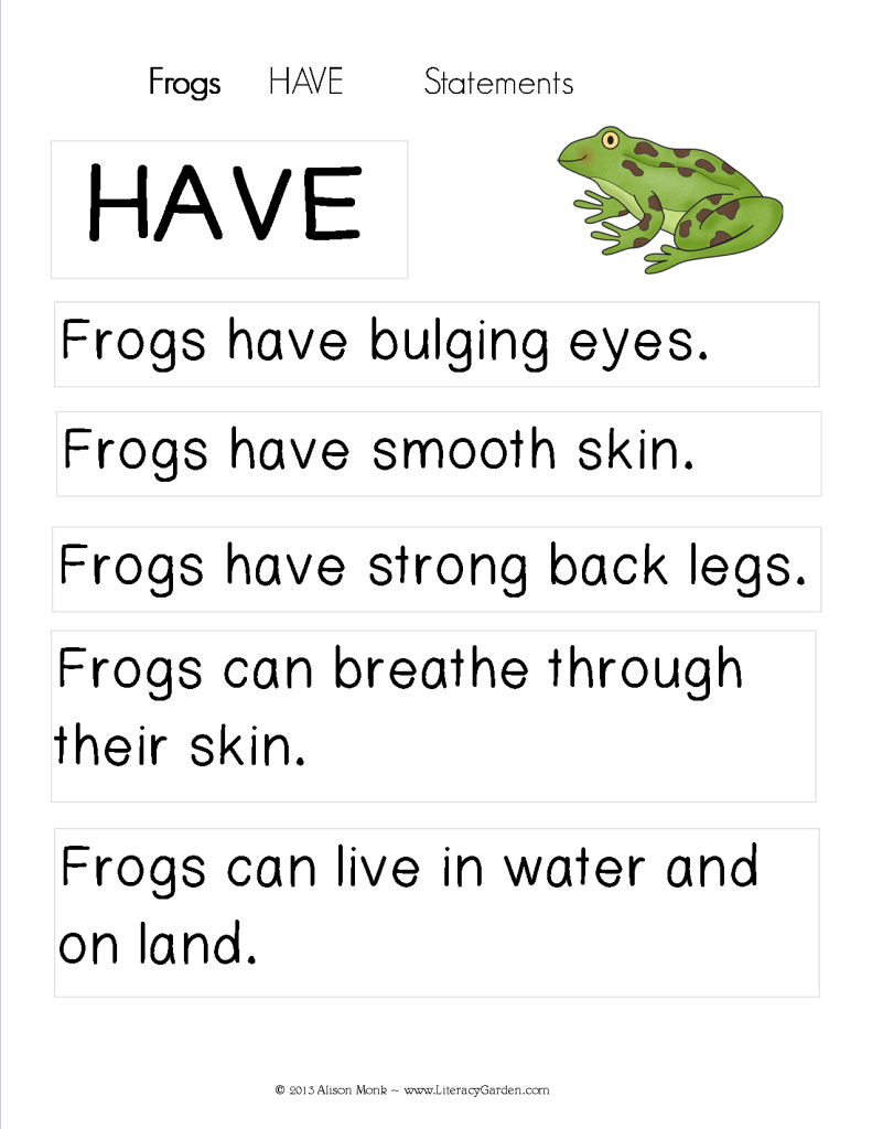 Frog and Toad: Facts and Fiction - The Literacy Garden