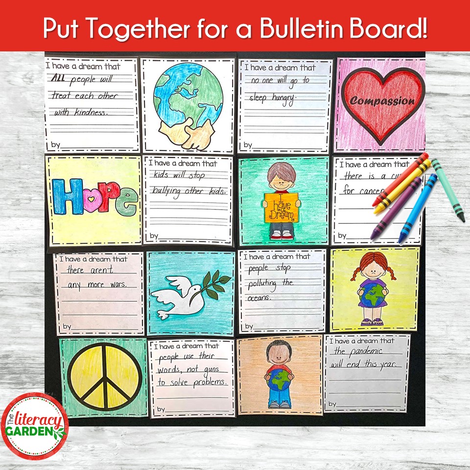 Martin Luther King Jr Dream Quilt - The Literacy Garden