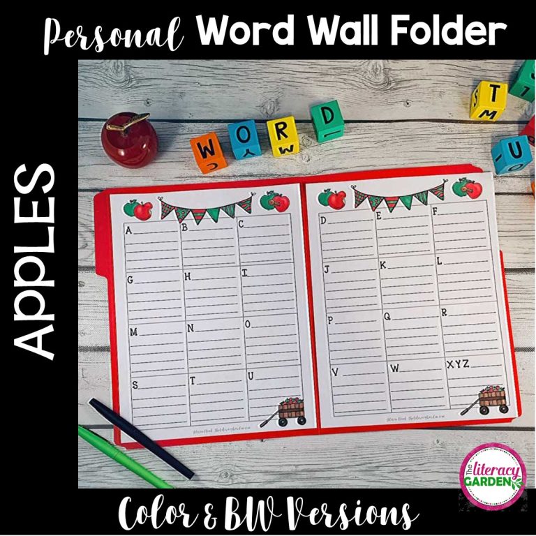 5 Effective Ways to Use Personal Word Walls With Elementary Students ...