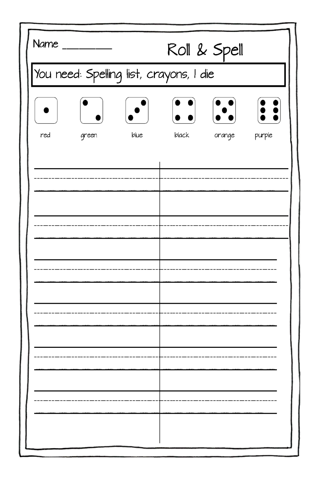 6 Effective Spelling Practice Activities for Any Word List - The ...